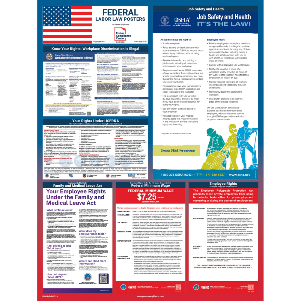 Federal 1-Year Plan | Poster Compliance Center