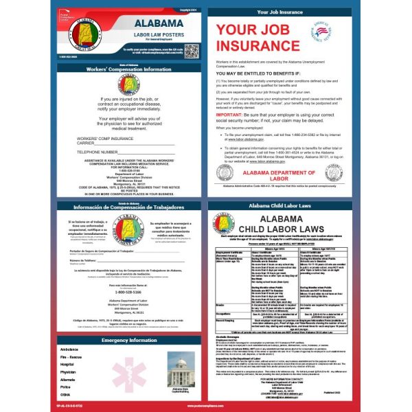Alabama State & Federal Labor Law Posters For Sale | PCC