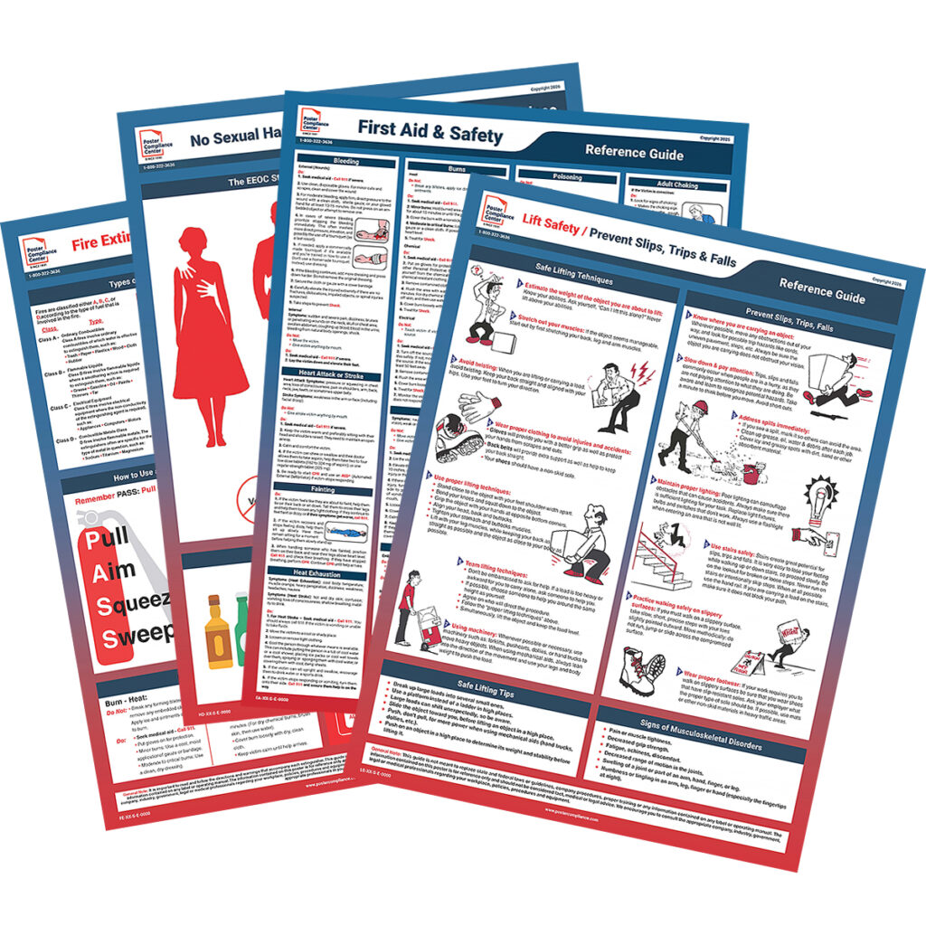 Office Compliance & Safety Posters | PCC