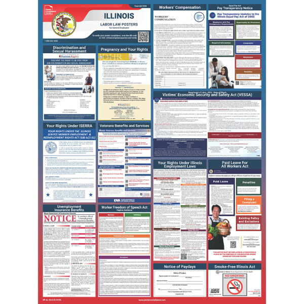 Illinois State & Federal Labor Law Posters For Sale | PCC