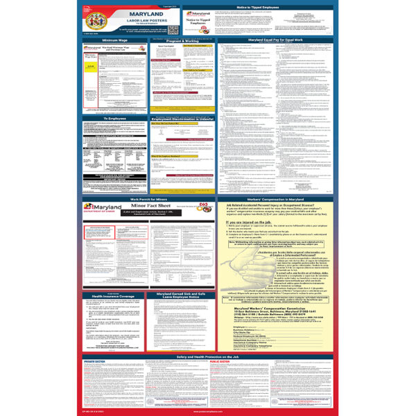 Maryland State & Federal Labor Law Posters For Sale | PCC