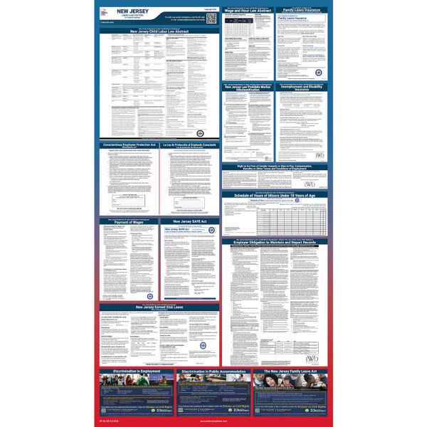 New Jersey State & Federal Labor Law Posters For Sale | PCC
