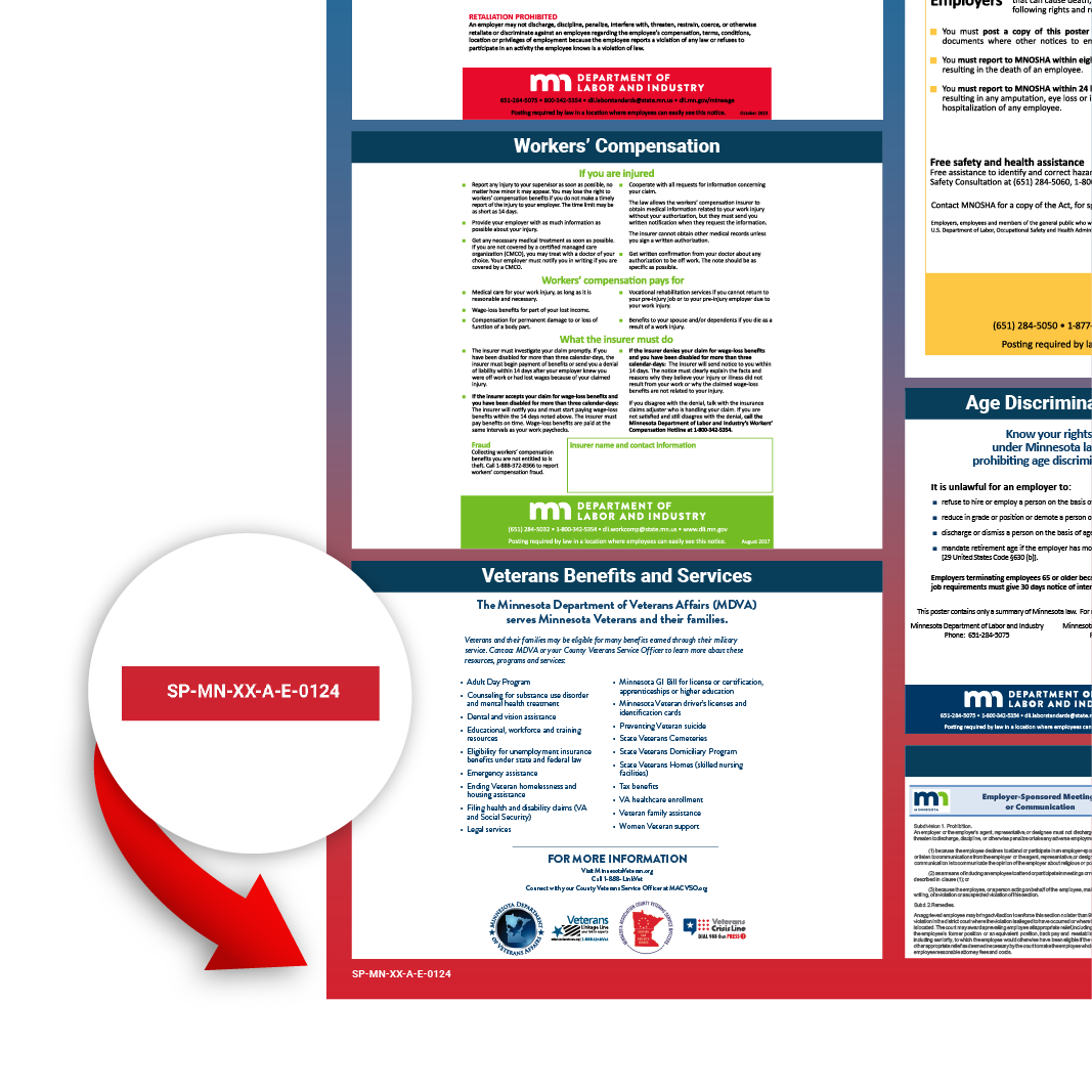 Check Your Compliance Poster Code | Poster Code Checker