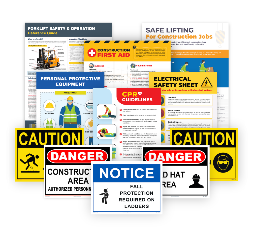 Construction Compliance & Safety Posters | PCC
