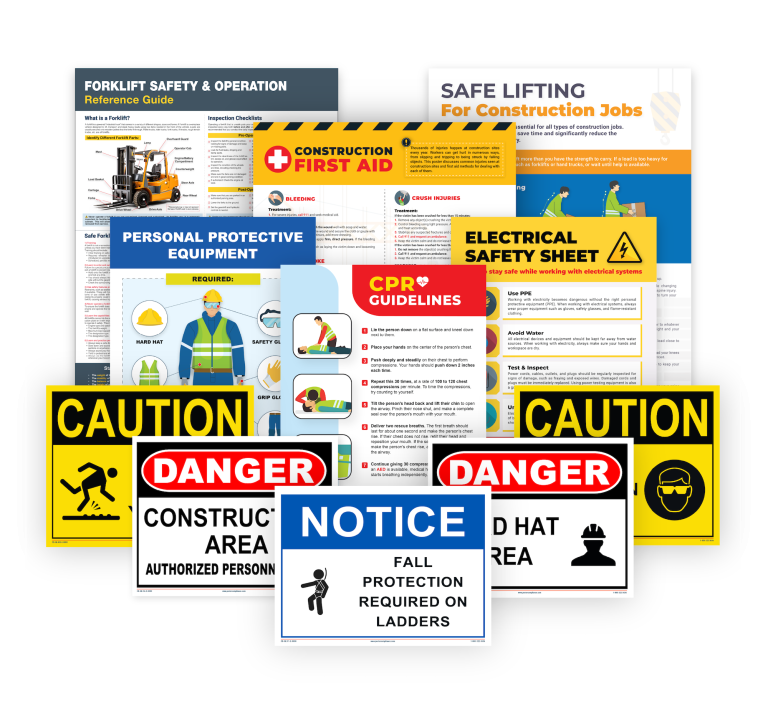Construction Compliance & Safety Posters | PCC