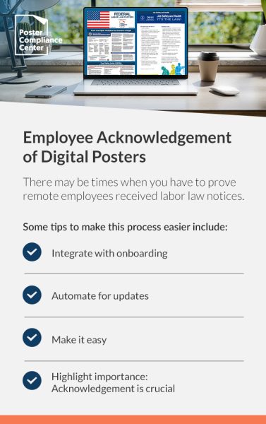 Digital Posters: Staying Compliant With Remote Workforces